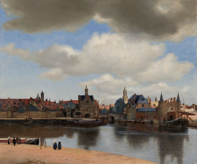 Van Gogh was an early admirer of Vermeer: 'celestial blues and yellows ...
