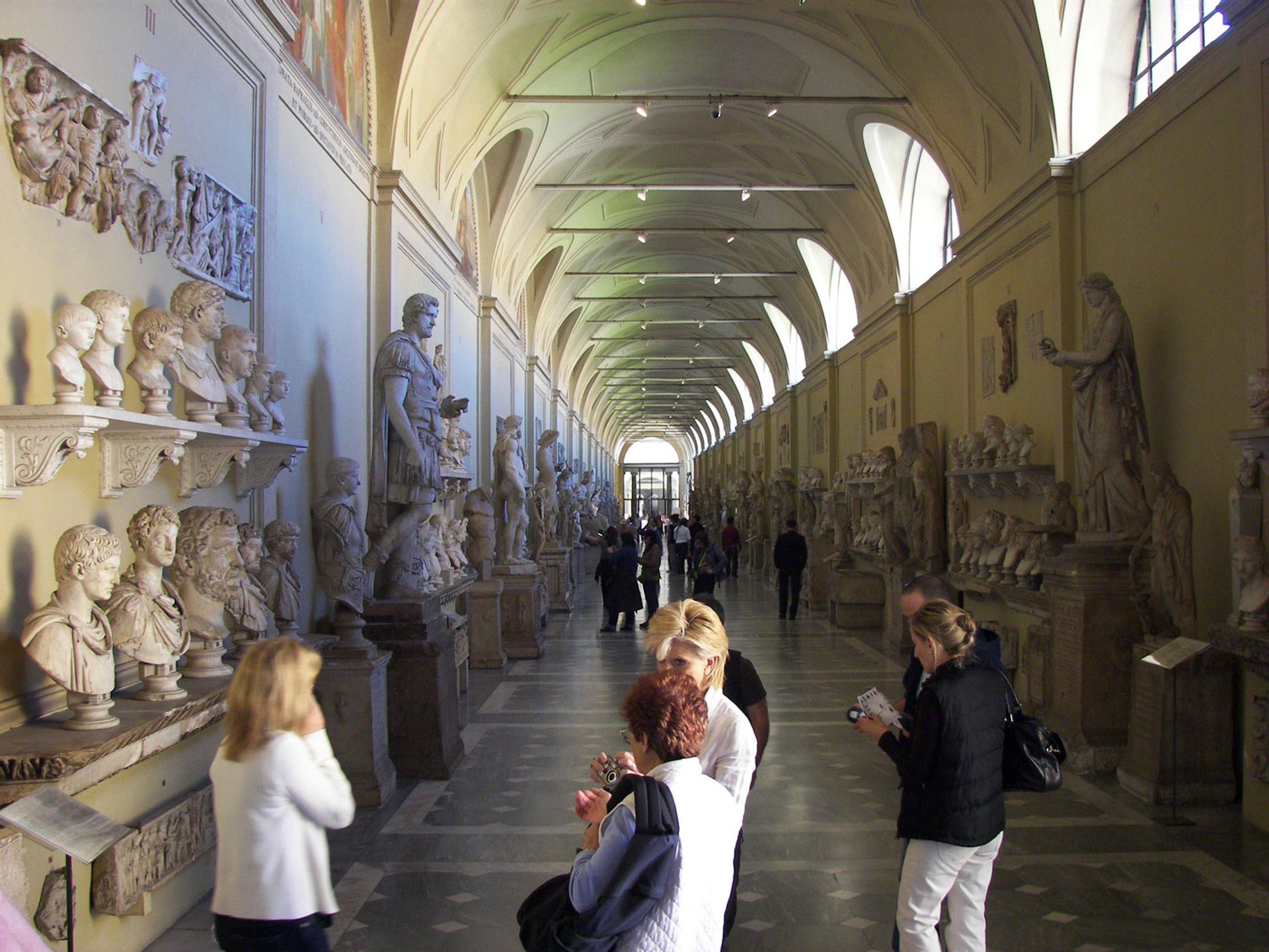 Man arrested after attacking ancient sculptures at Vatican Museums in Italy