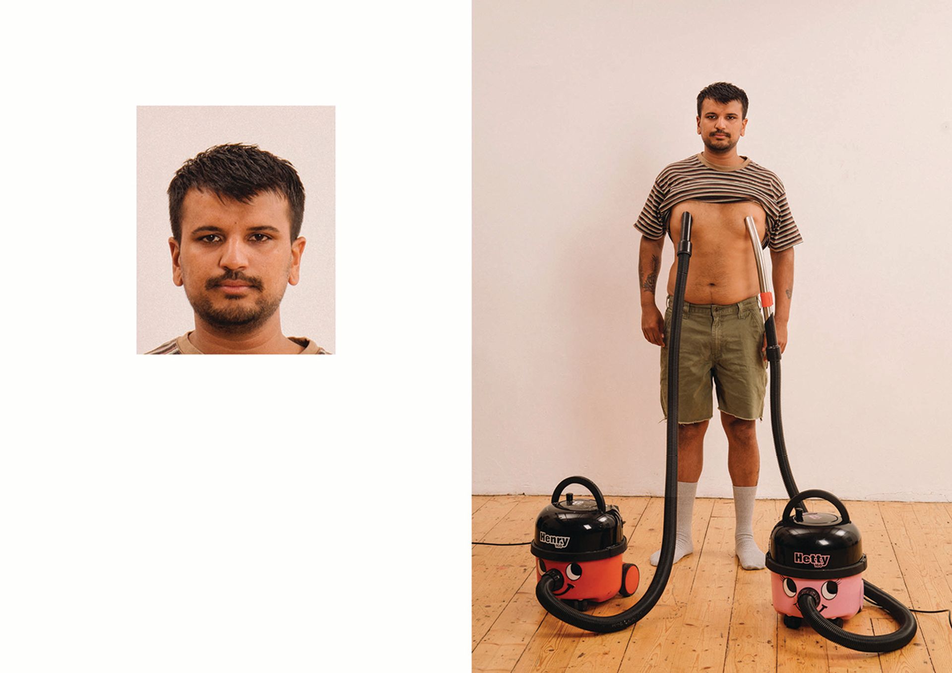 Quirky snaps reveal whats going on off-camera in passport photos