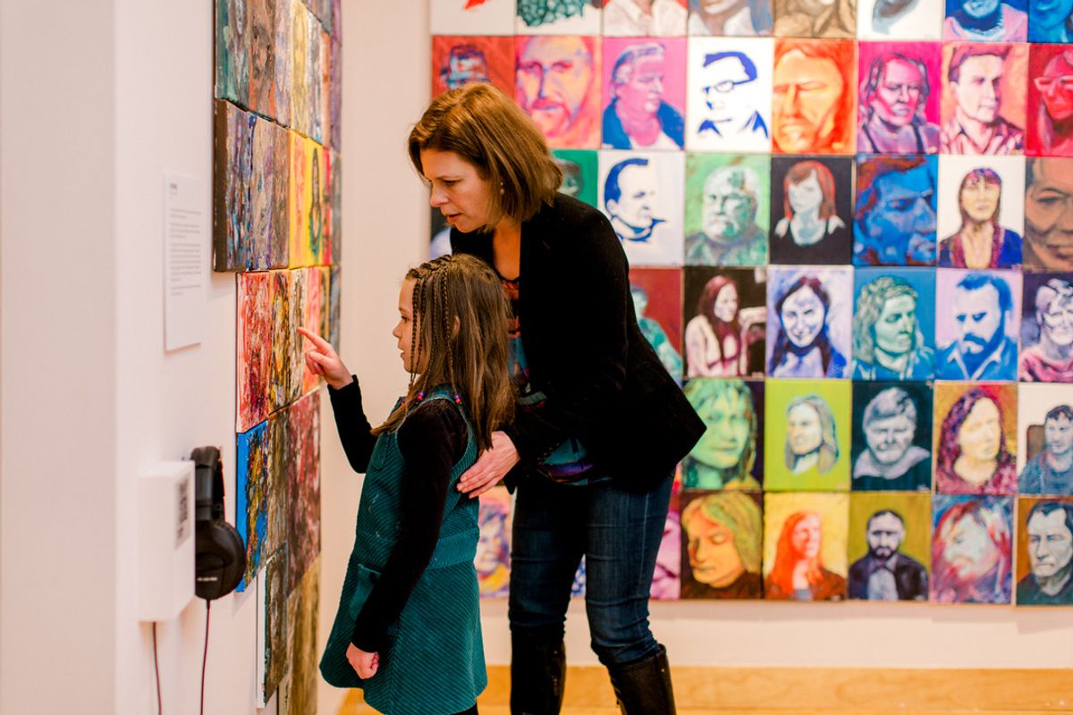 'The goal of every artist is to express what they see': Legally blind ...