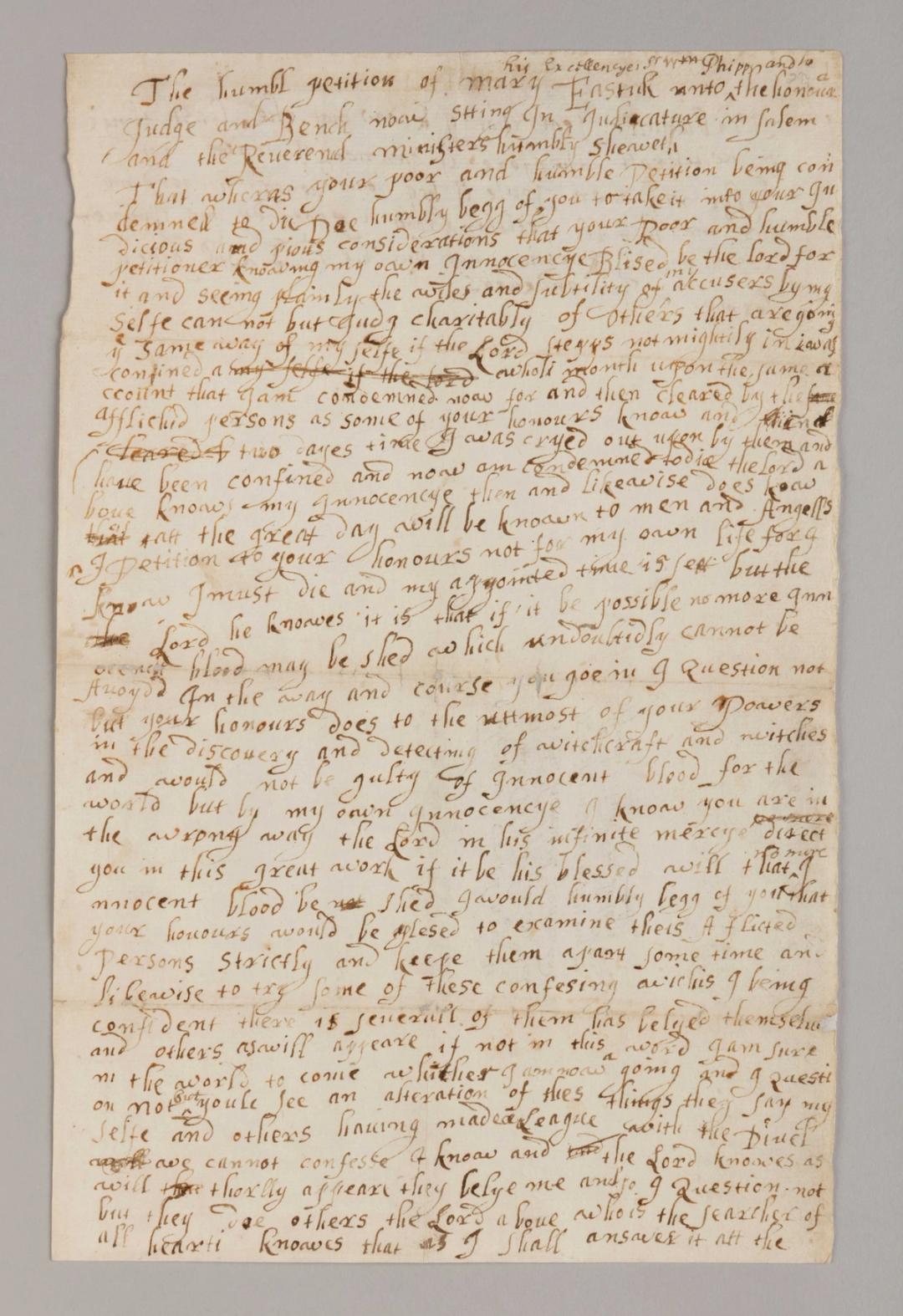 What can we learn from the Salem Witch Trials?