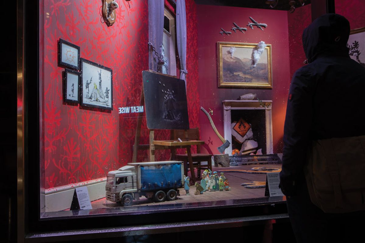 The full story behind Banksy's pop-up shop in Croydon