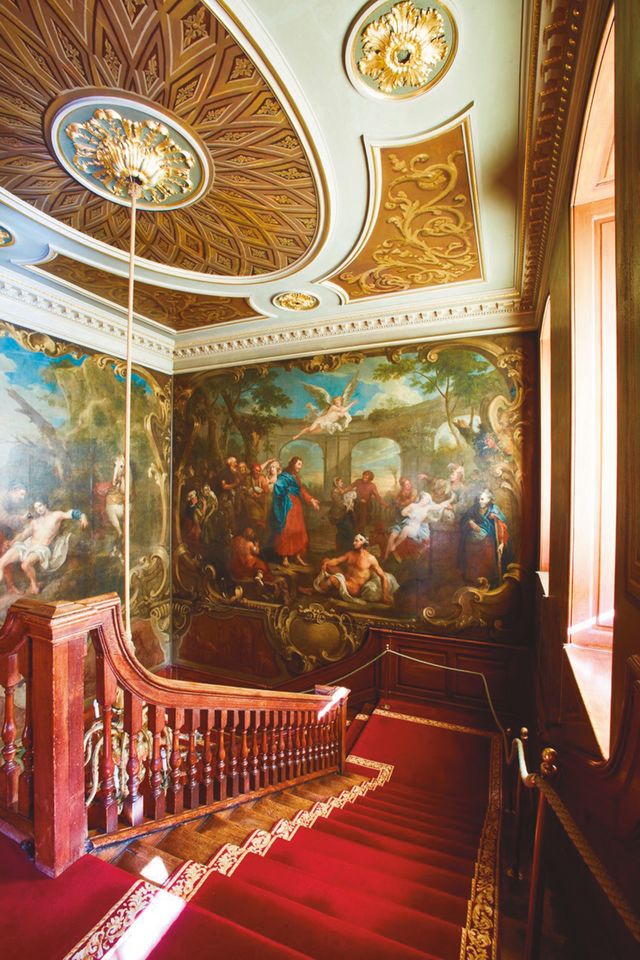 Hogarth's forgotten stairwell: hidden in a 900-year-old London hospital ...