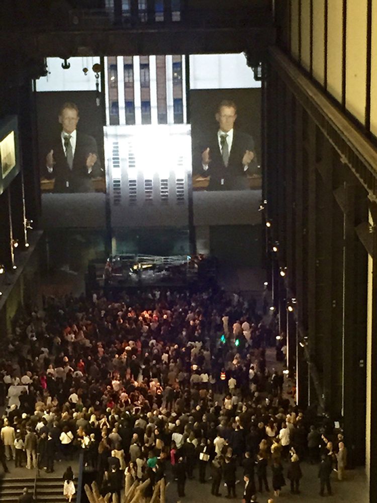 The new Tate Modern opens with a night of celebration and commemoration