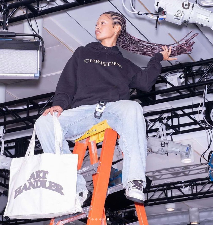 Christie's comes under fire for 'art handler' streetwear collaboration