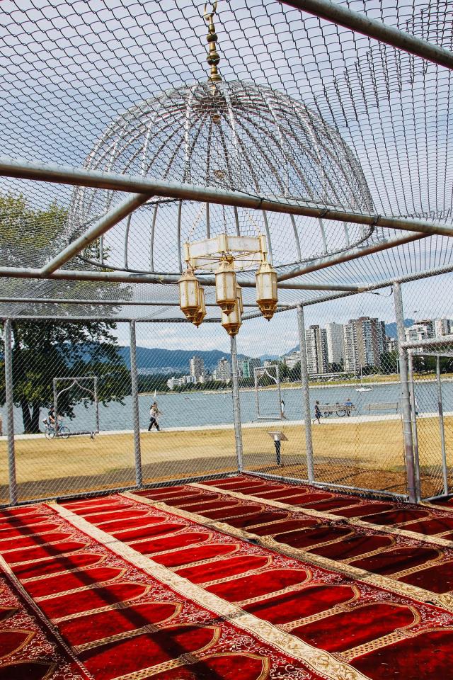 How a chain-link mosque at the Vancouver Biennale became a community hub
