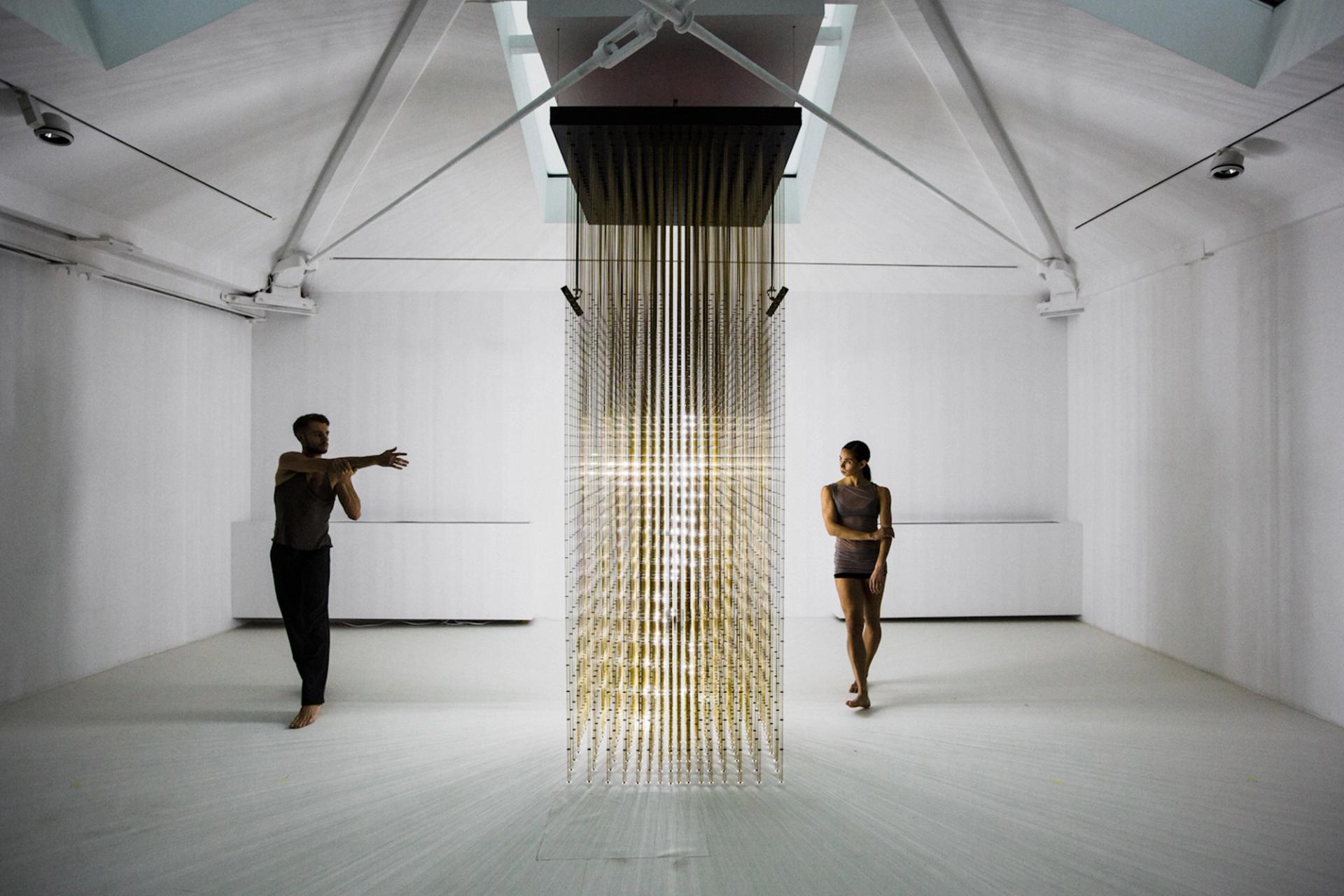 Random International’s new permanent commission on London’s embankment ...