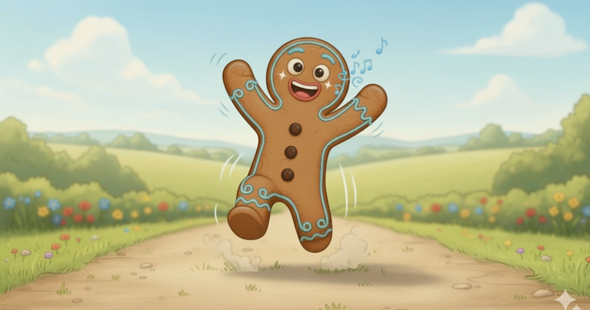The Gingerbread Man | Tinto & Tea Spanish Story