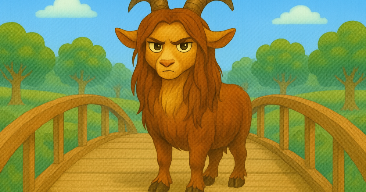 The Three Billy Goats Gruff | Tinto & Tea Spanish Story