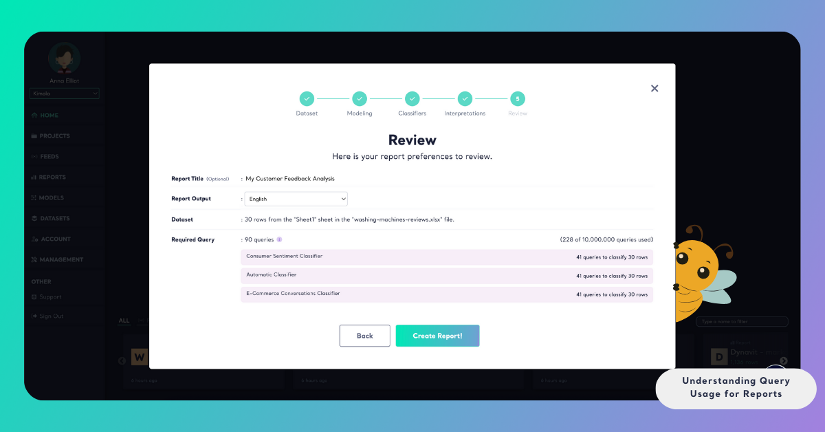 Understanding Query Usage for Reports - Kimola Support