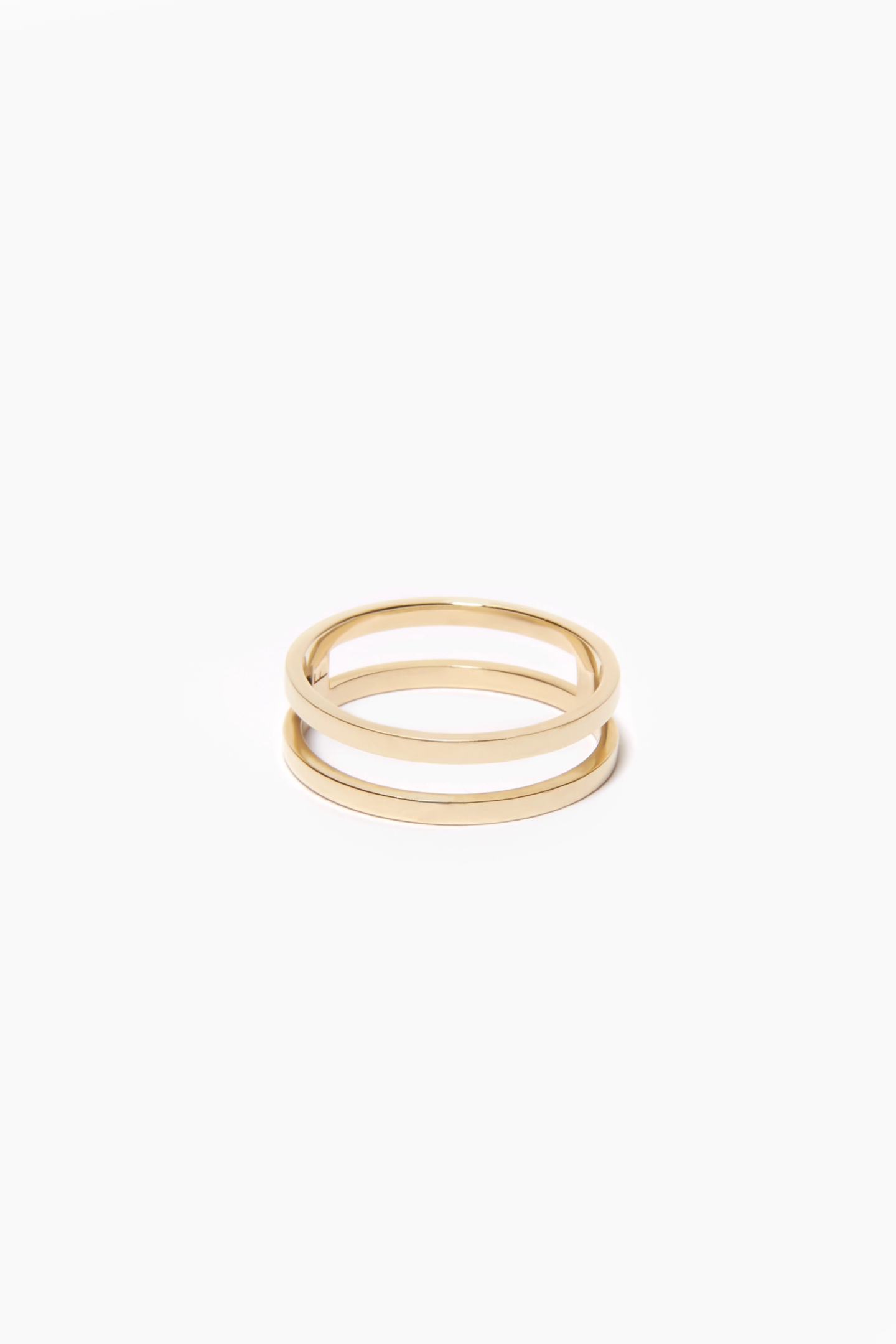 Midi Double Band Ring ~ Figursky Jewellery