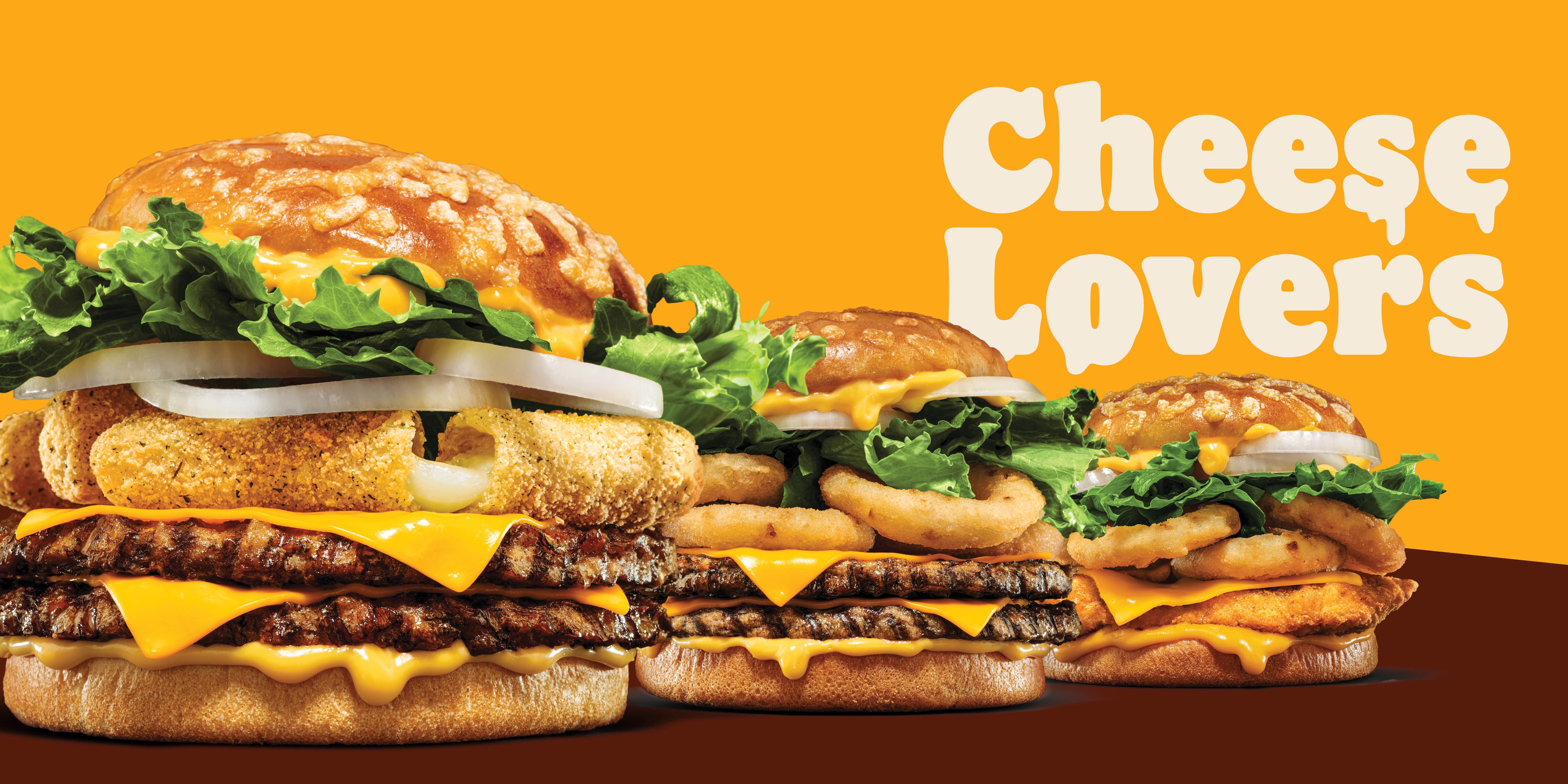 New burger at burger king store