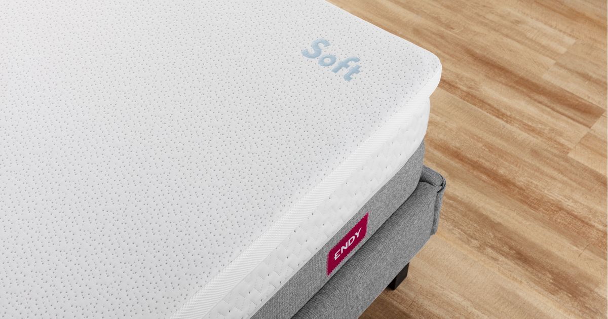 Surmatelas à double confort Endy® | Soutien ferme ou moelleux