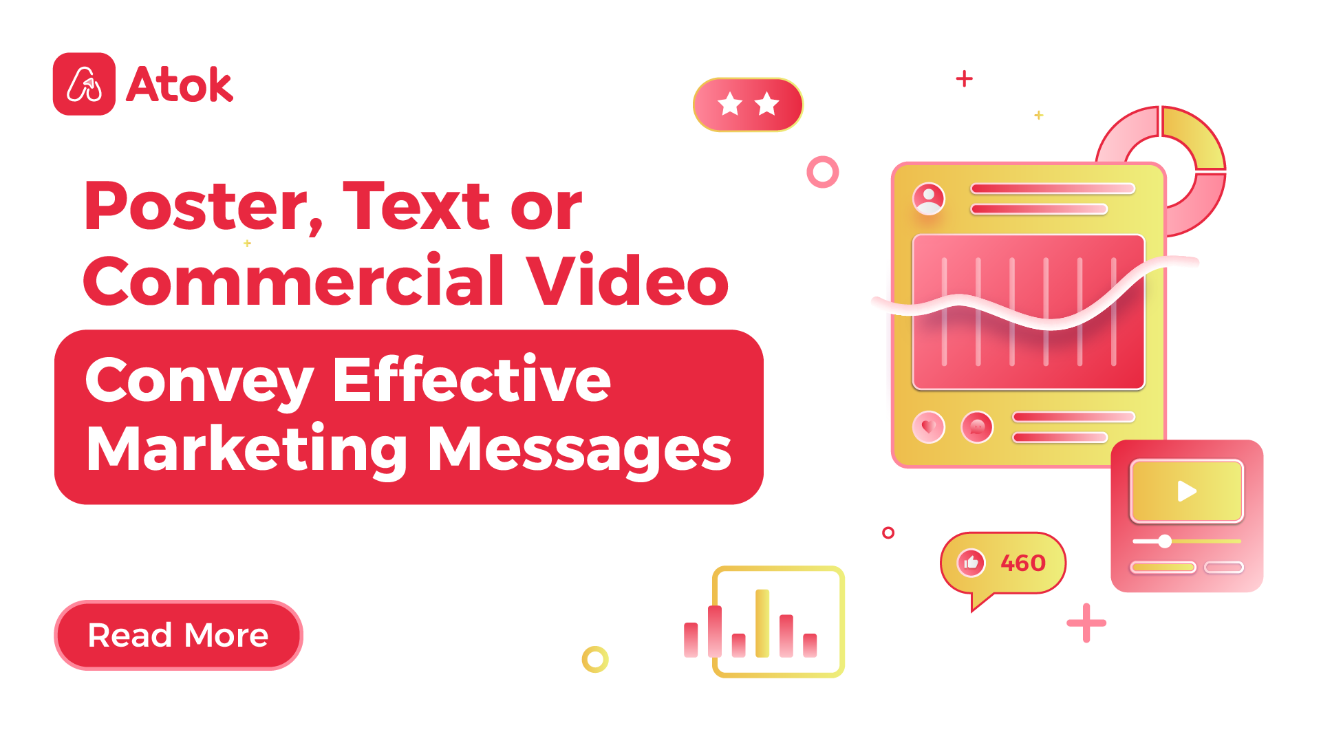 Poster, Text or Commercial Video: Atok Can Convey Your Marketing ...