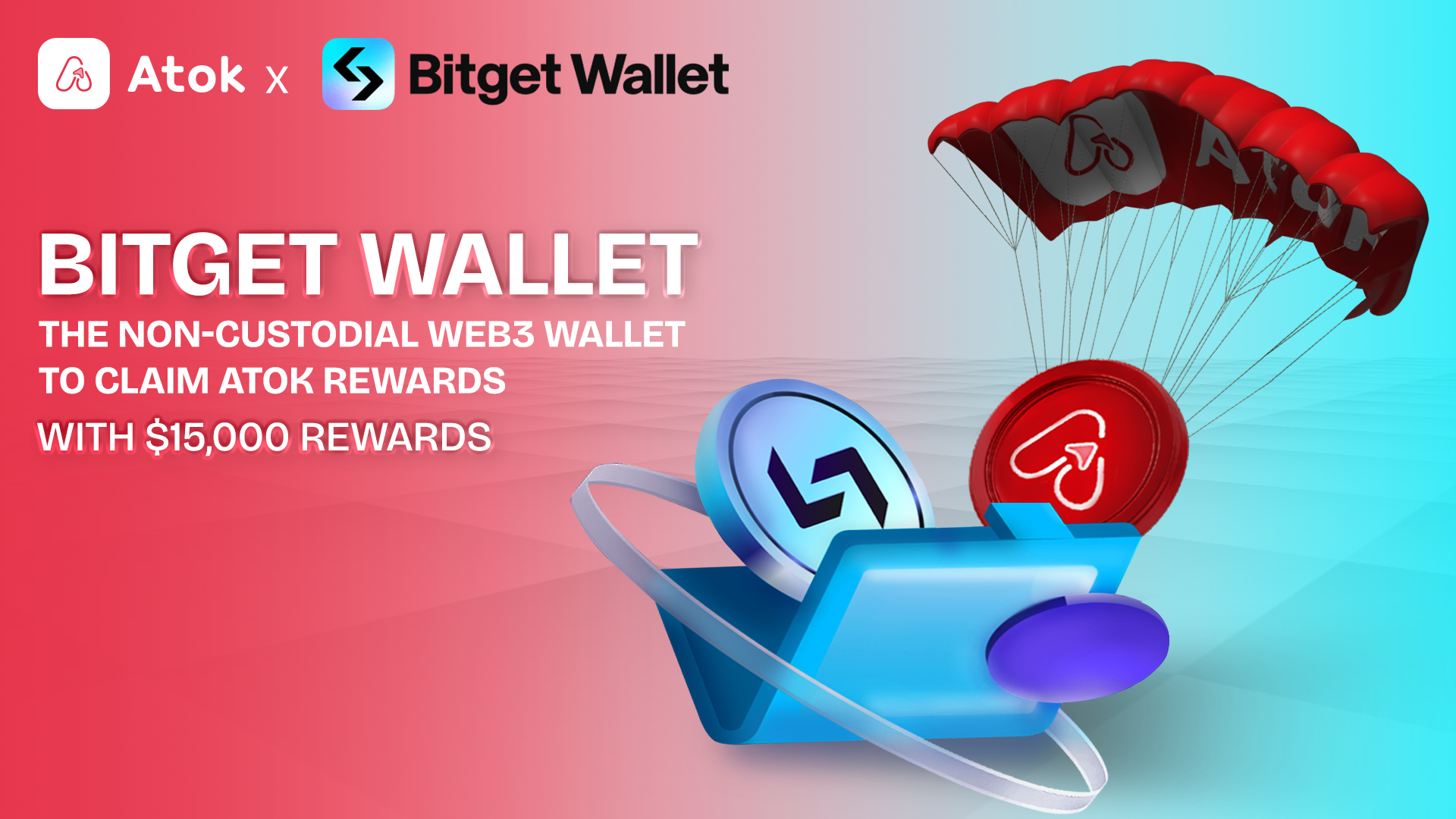 Bitget Wallet – The Non-Custodial Web3 Wallet to Claim ATOK Rewards | Atok