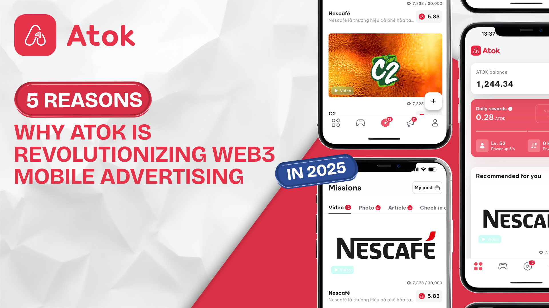 5 Reasons Why Atok Is Revolutionizing Web3 Mobile Advertising in 2025 ...