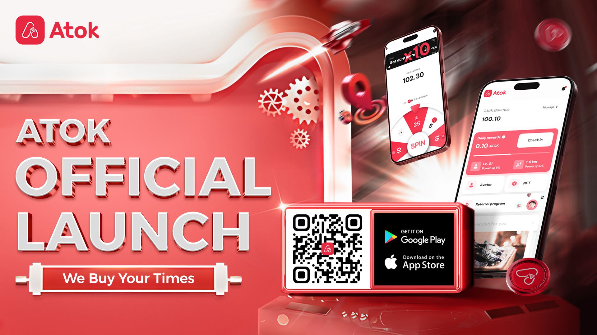 Atok’s Essential Update: AppleStore & GooglePlay Launching - New Token Appearance This August | Atok