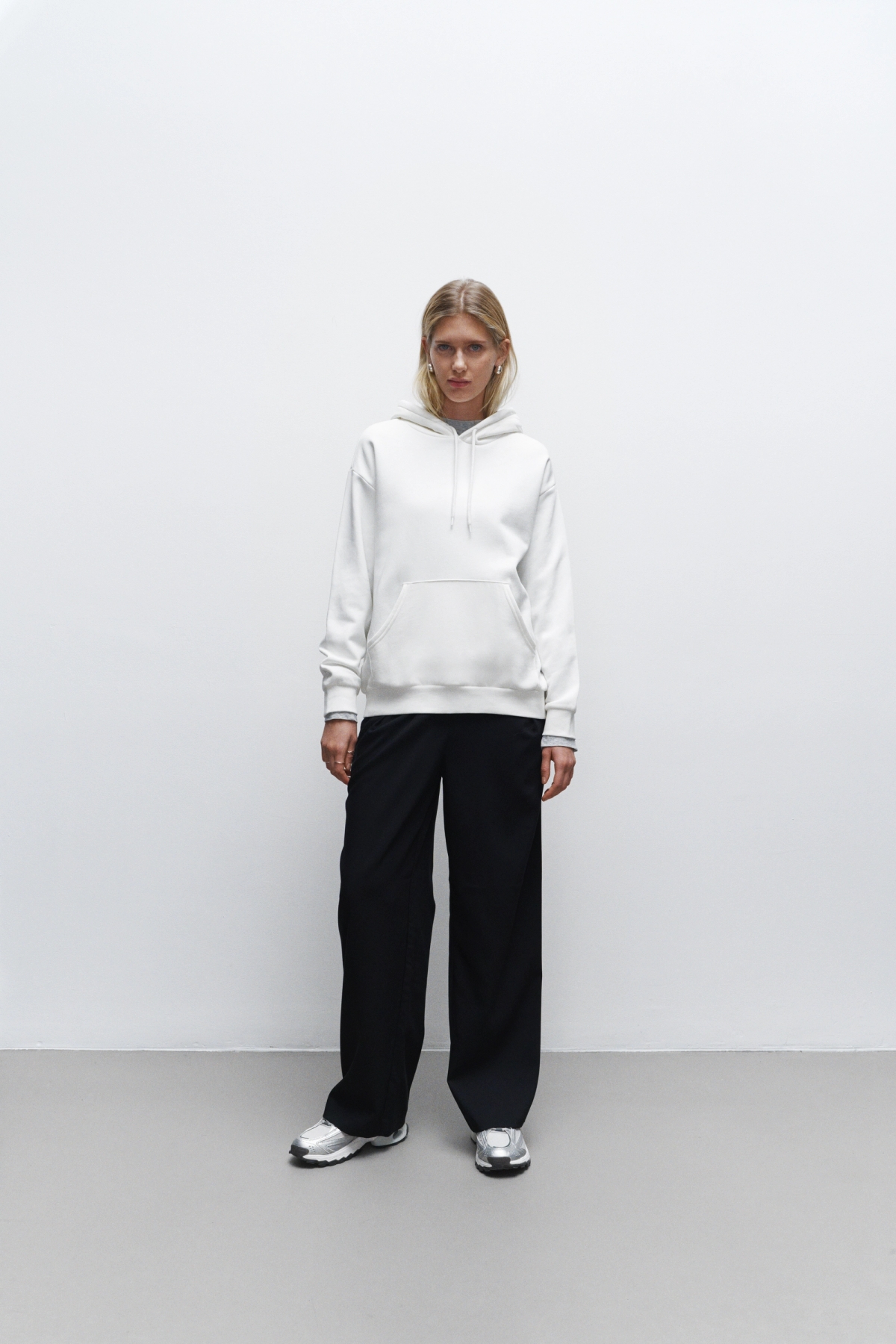 True Blanks - Womens regular hoodie