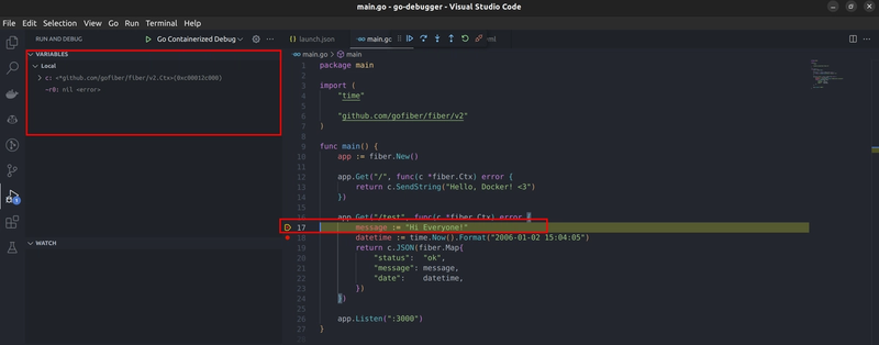 Debugging Dockerized Go Applications With Vs Code Ken Aqshal Bramasta
