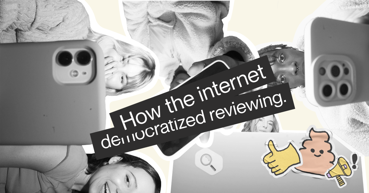 How the internet democratized reviewing. | oxio Blog