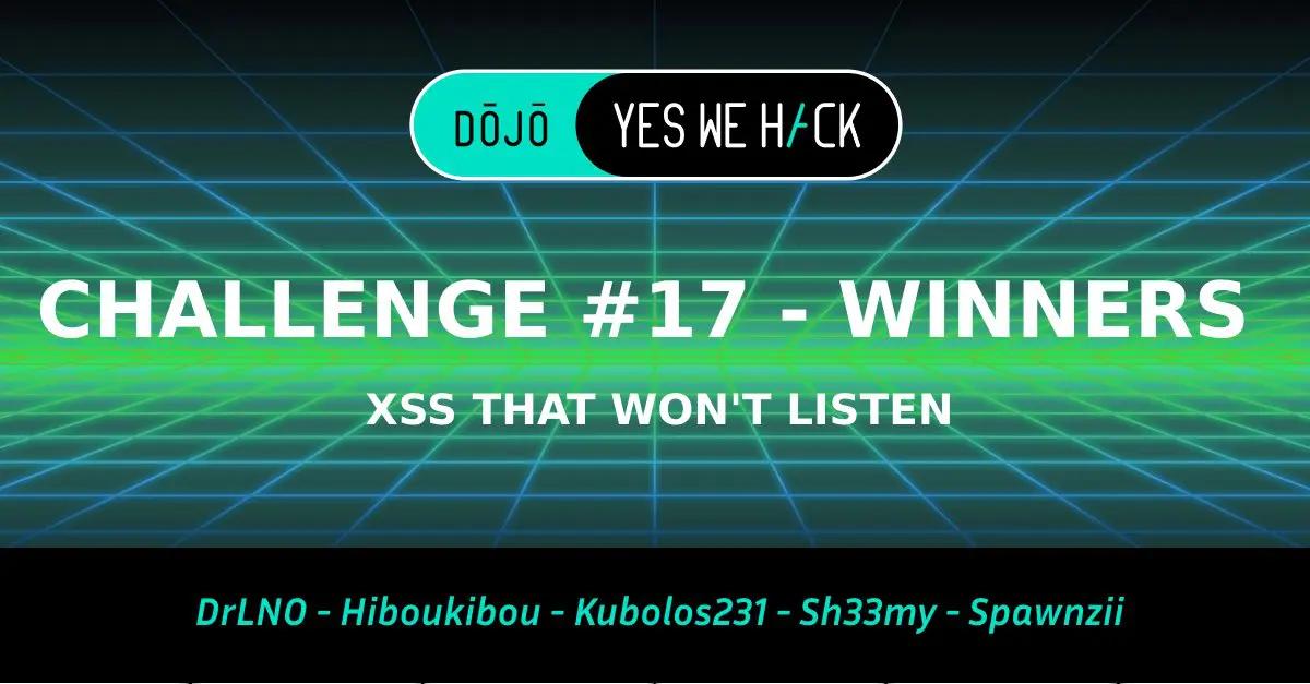 DOJO Challenge #17 Winners: Special LeHack Edition | YesWeHack Dojo