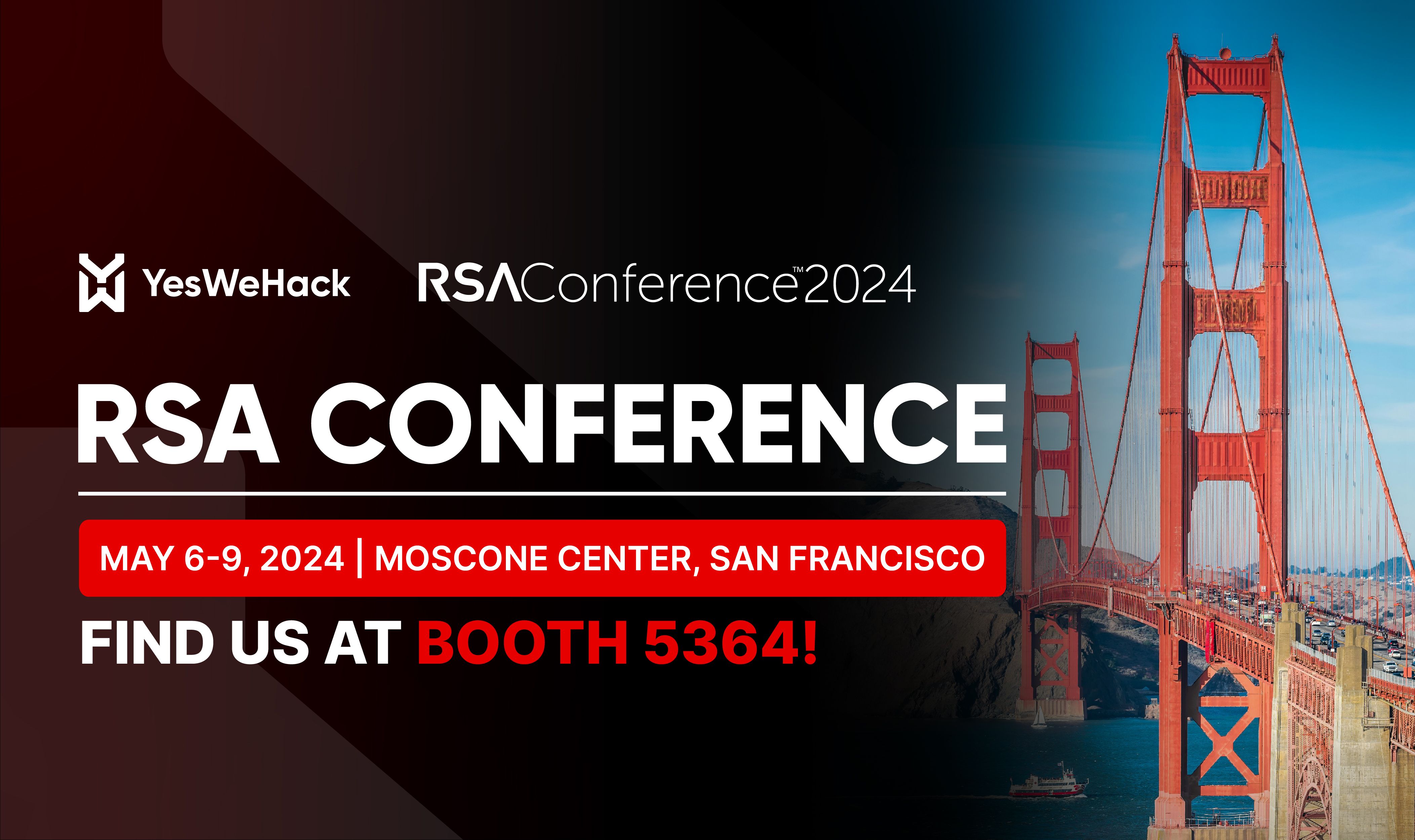 Join YesWeHack at RSA Conference 2024!