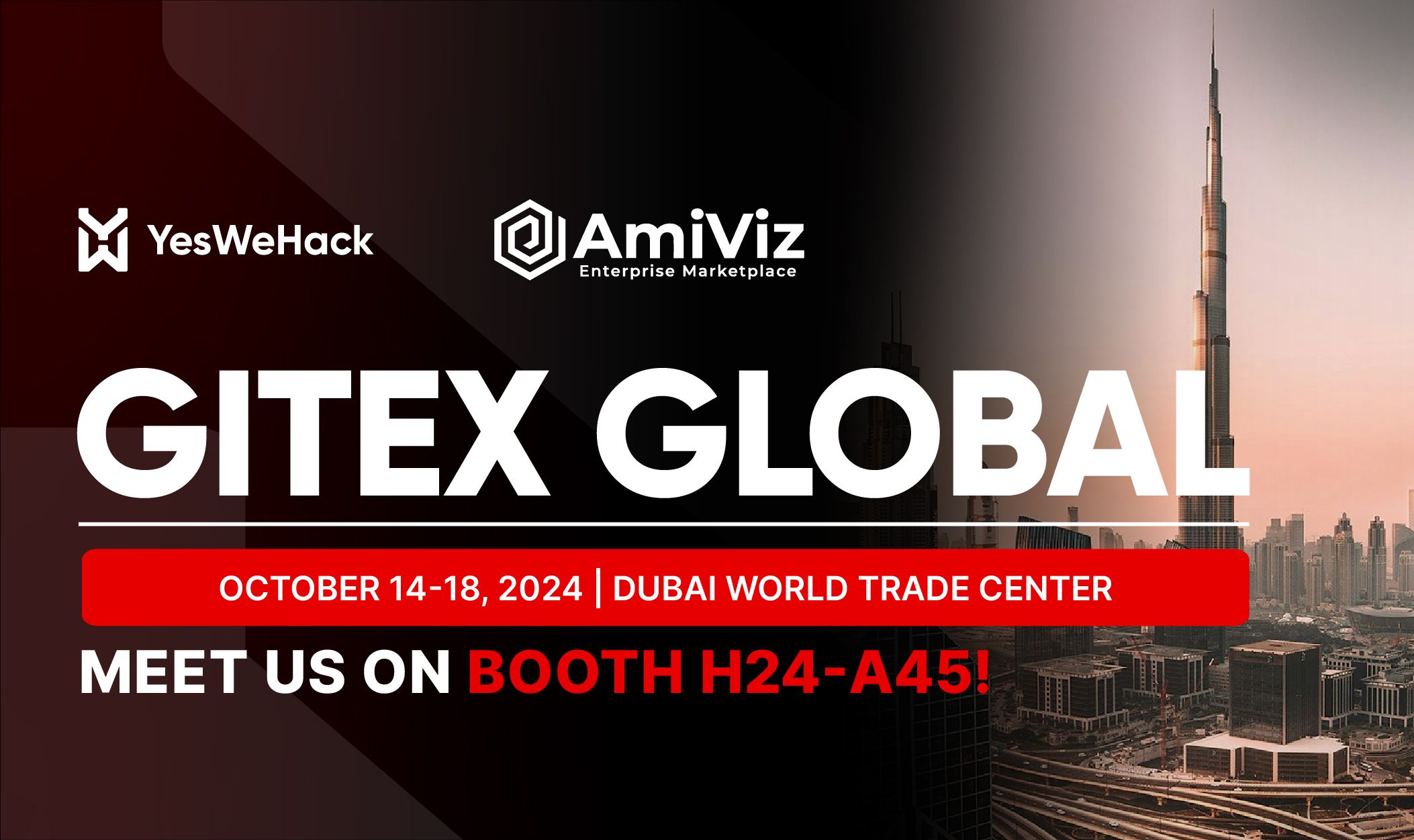 Meet YesWeHack at GITEX 2024!