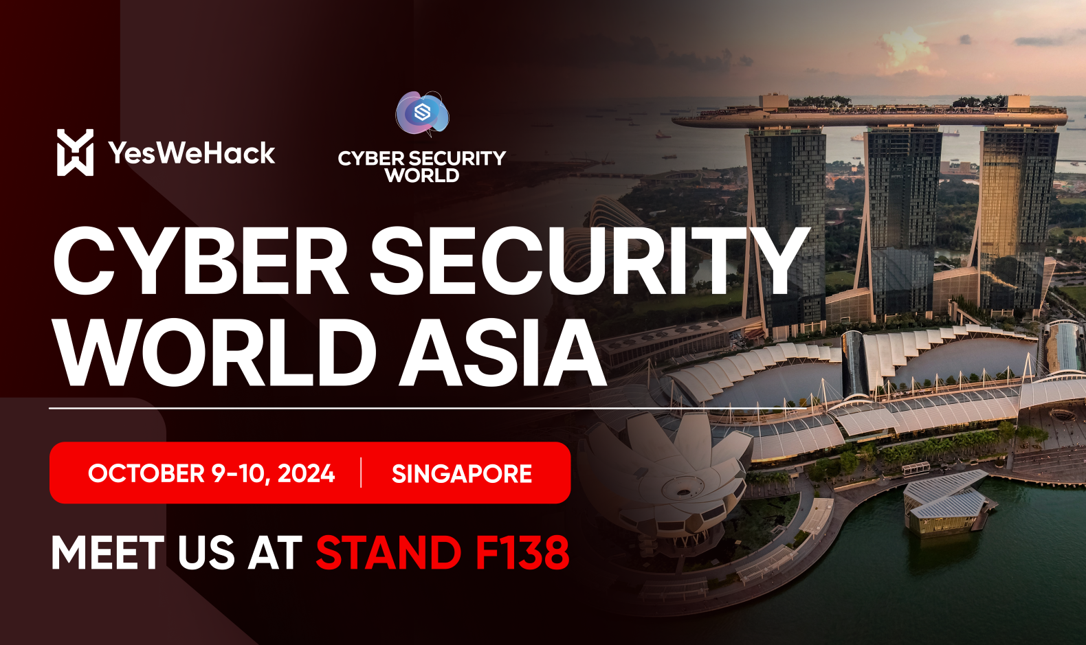Meet YesWeHack at Cyber Security World Asia 2024