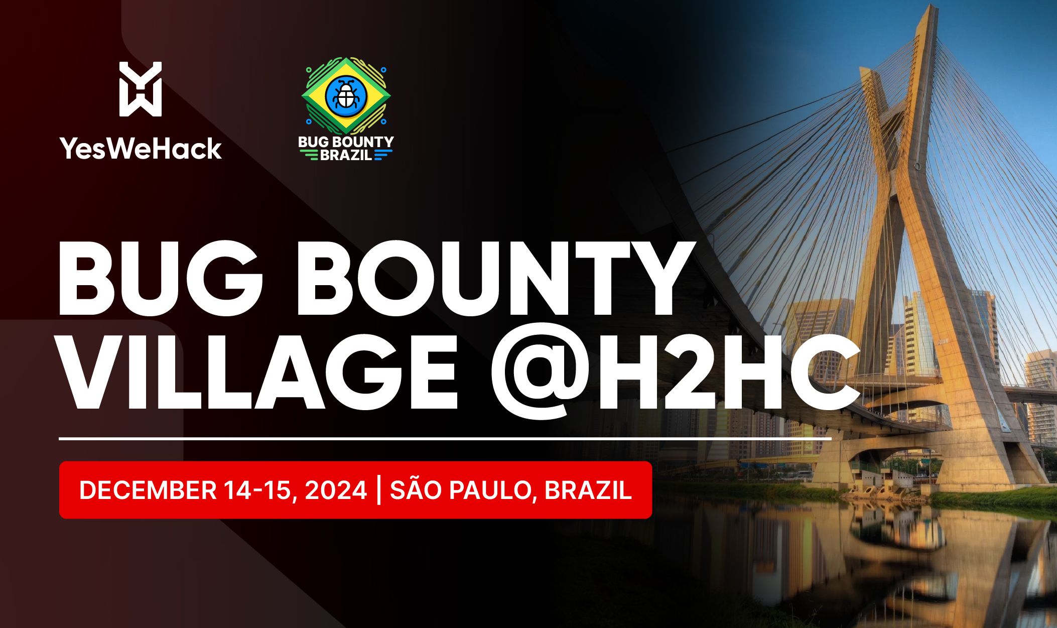 YesWeHack Sponsors the Bug Bounty Village at H2HC 2024 in Brazil - YesWeHack