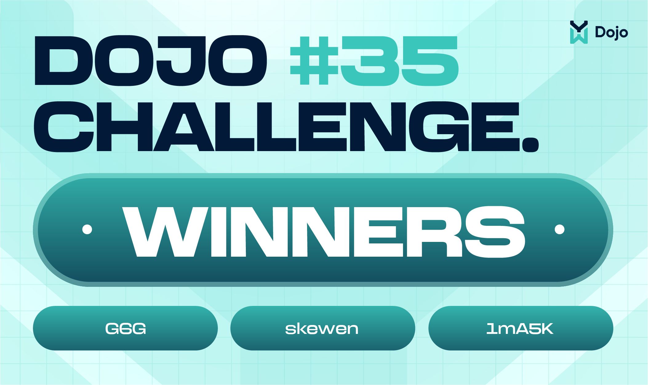 Dojo CTF hacking challenge #35 winners!