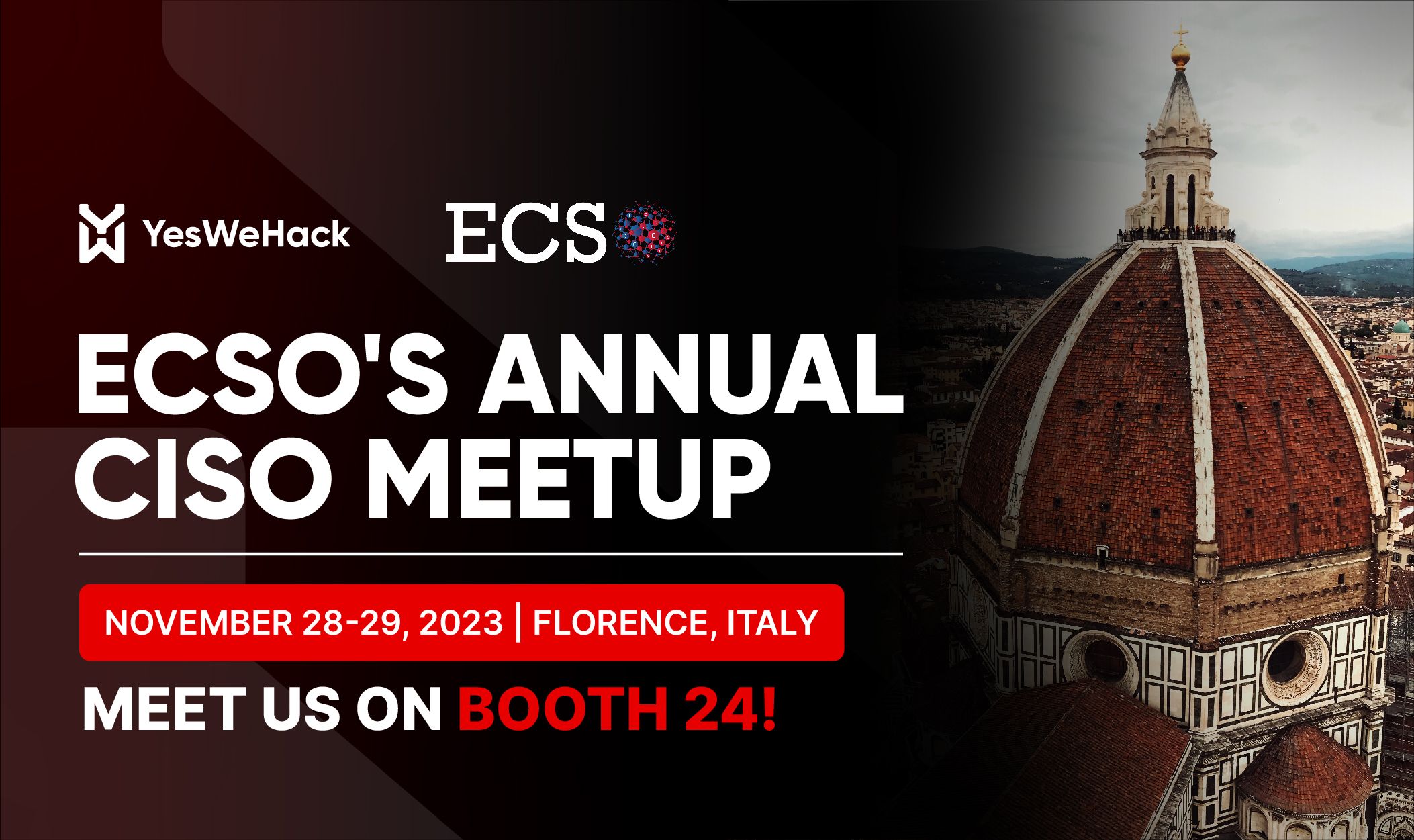 Find YesWeHack at ECSO’s Annual CISO Meetup!