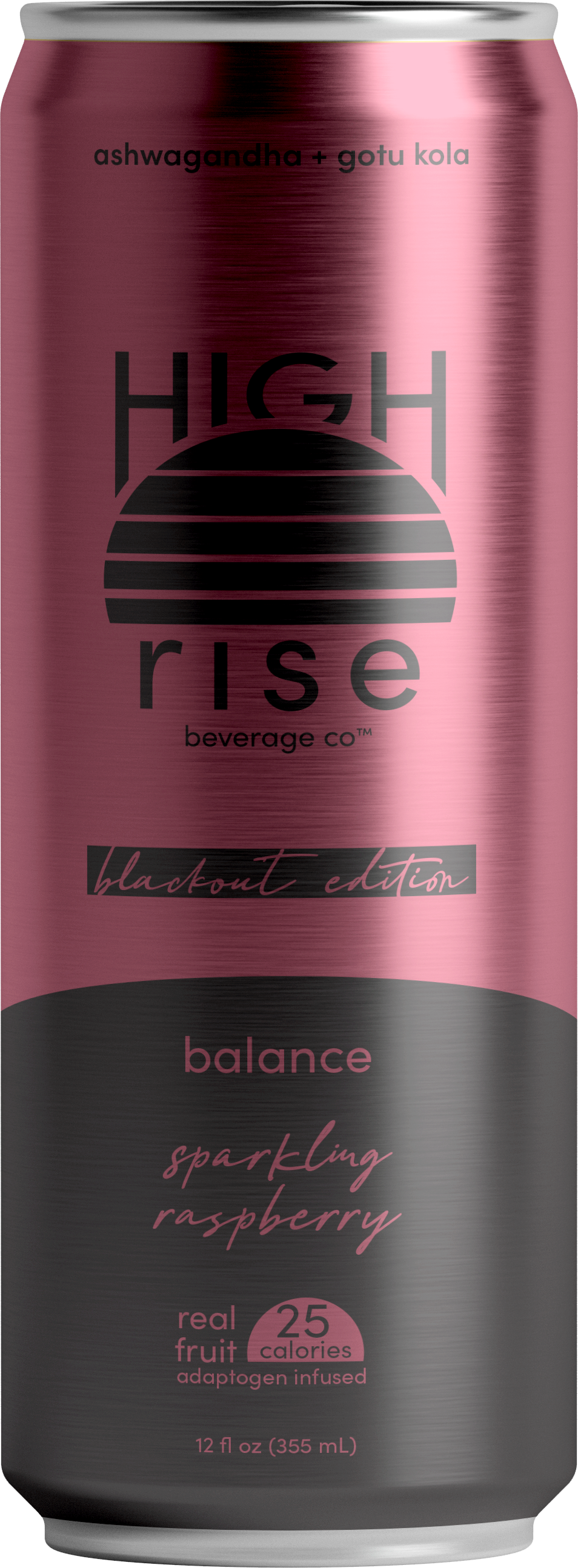 sparkling raspberry, balance | High Rise Beverage Co.