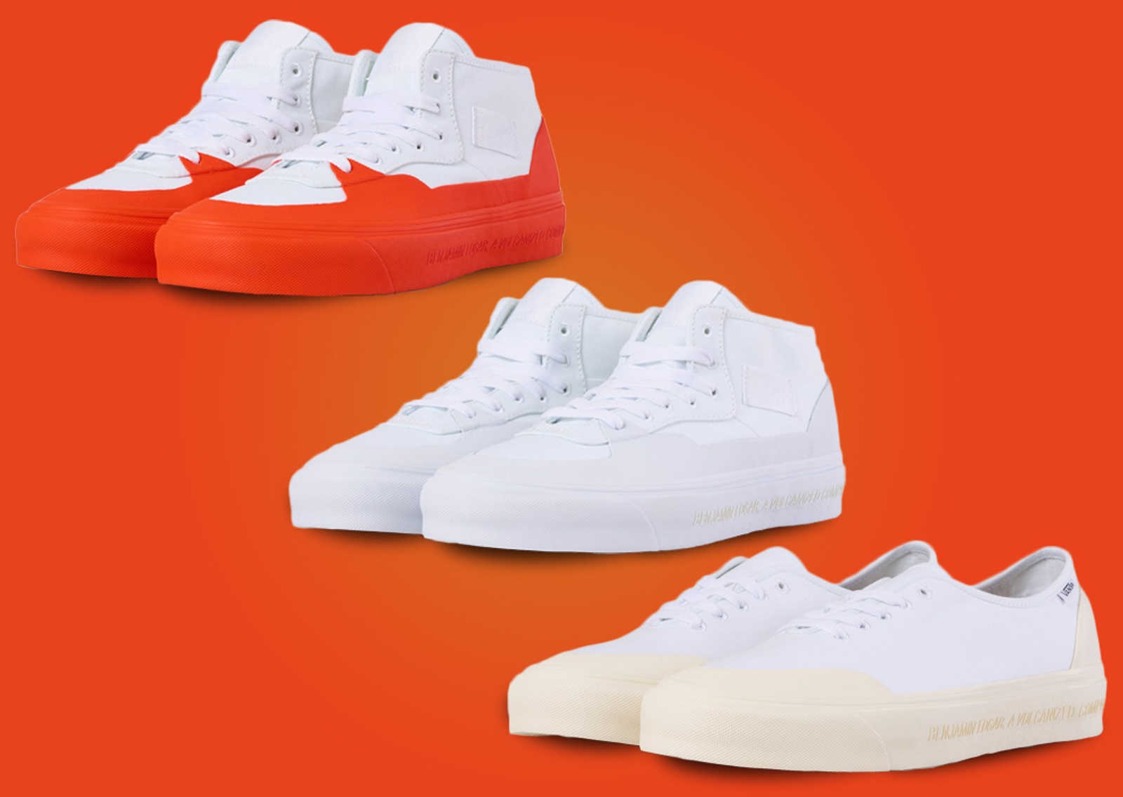 Vault by Vans Taps Benjamin Edgar For A Three-Sneaker Collaboration