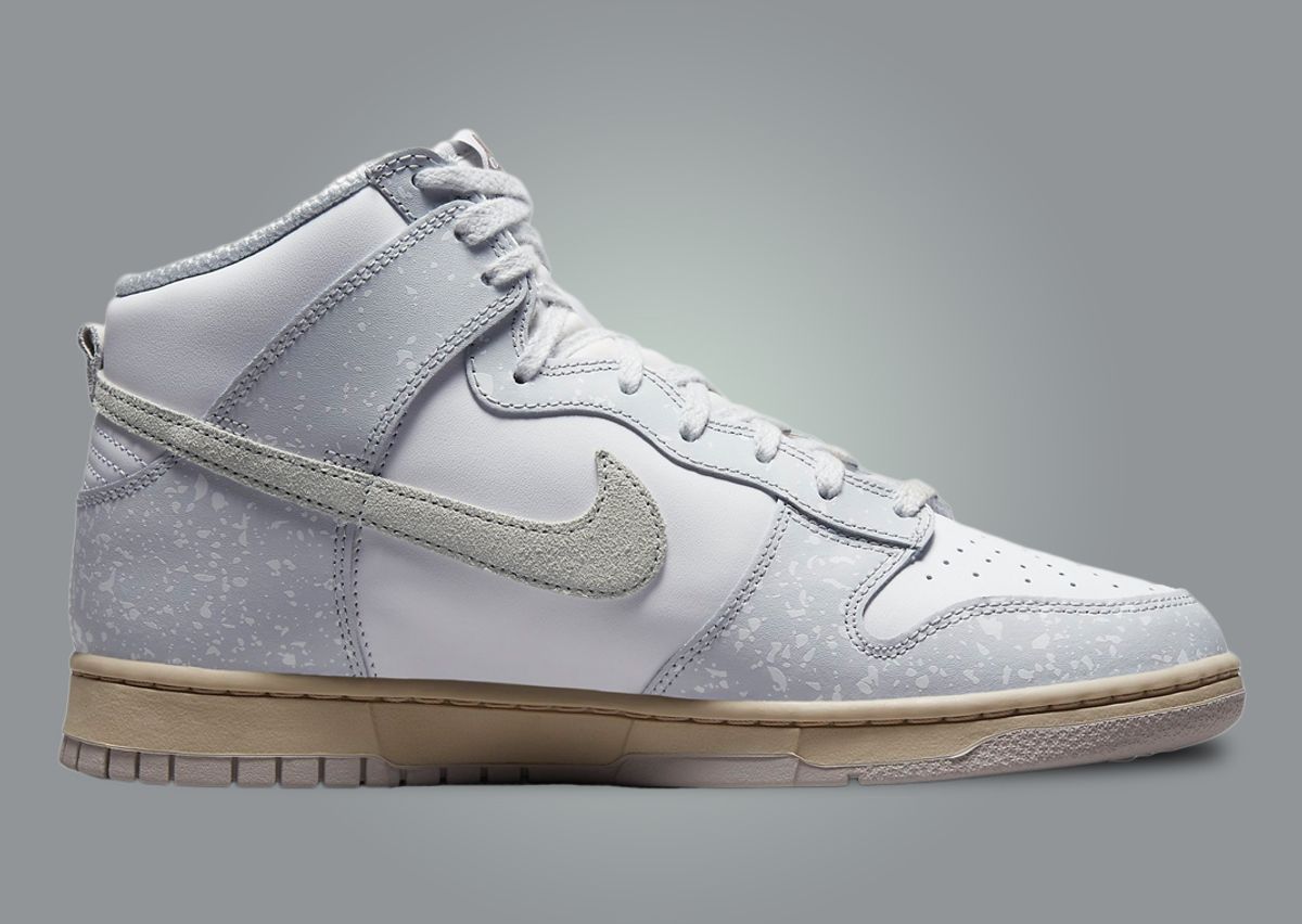 Paint Splatters Decorate This Nike Dunk High Colorway