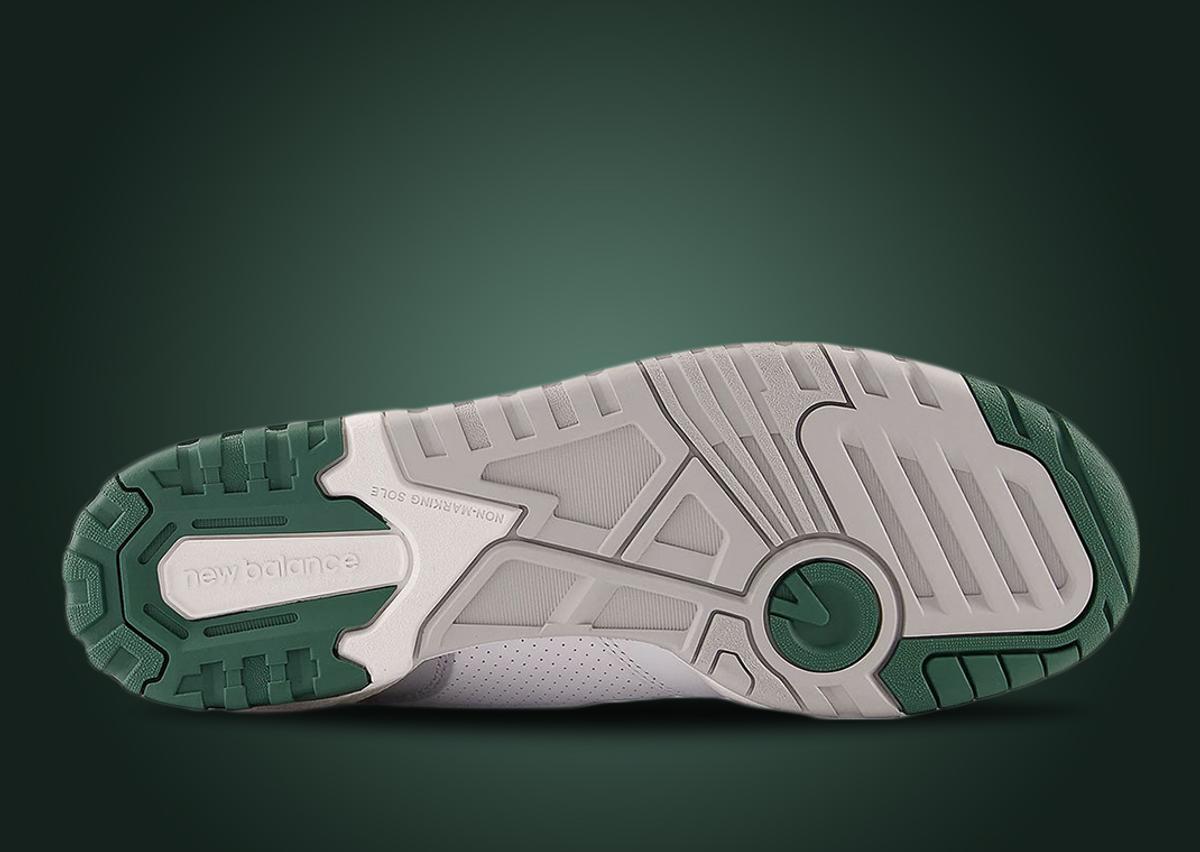 New Balance’s 550 White Nightwatch Green Embraces Its Retro Roots