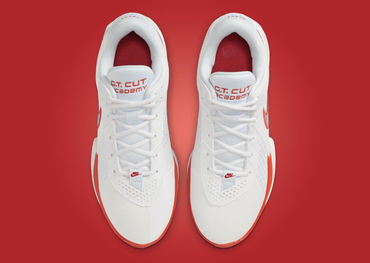 The Nike Air Zoom GT Cut Academy Summit White Picante Red Releases Spring 2024