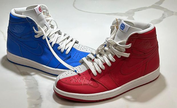 Mayor Showcases A Split-Colored Air Jordan 1 High Retro High OG Quai54 ...