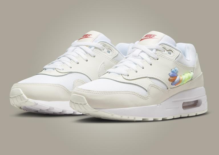 The Nike Air Max 1 Rainbow Lace Swoosh Releases May 2024