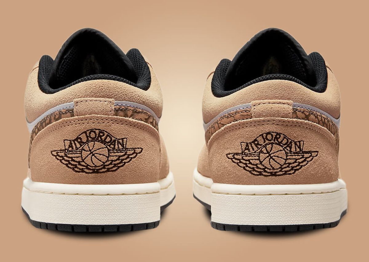 The Air Jordan 1 Low SE Elephant Print Releases This August