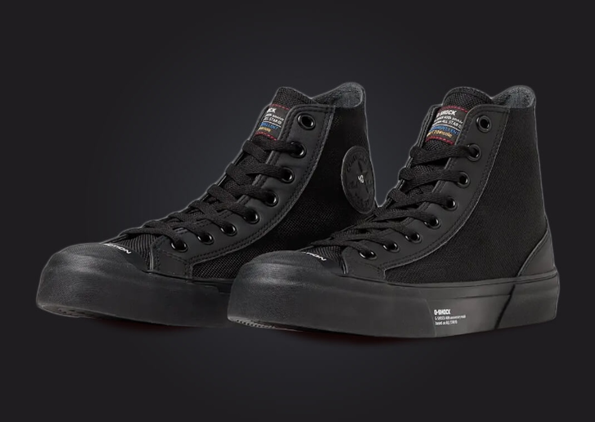The G-SHOCK x Converse All-Star Hi Releases October 2023