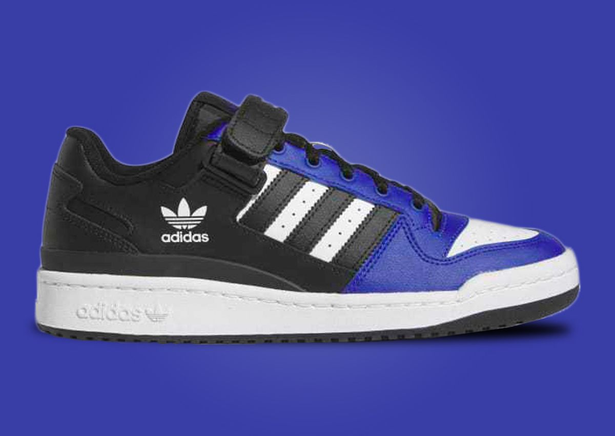 The adidas Forum Low Gets The Blue Toe Treatment