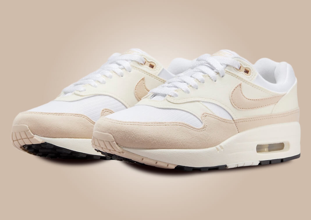 Simplicity Meets Sophistication With Nike's Air Max 1 Pale Ivory Sanddrift