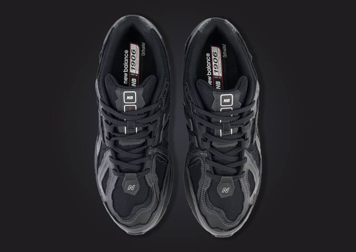 The New Balance 1906D Protection Pack Triple Black Releases August 2