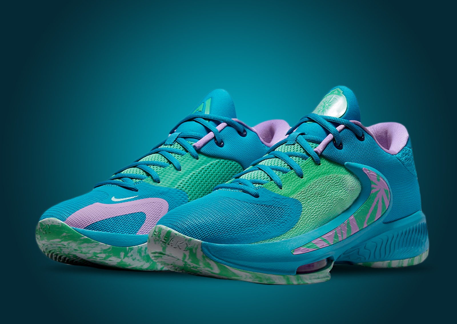 Giannis' Nike Zoom Freak 4 Birthstone Could Be His Wildest Colorway Yet