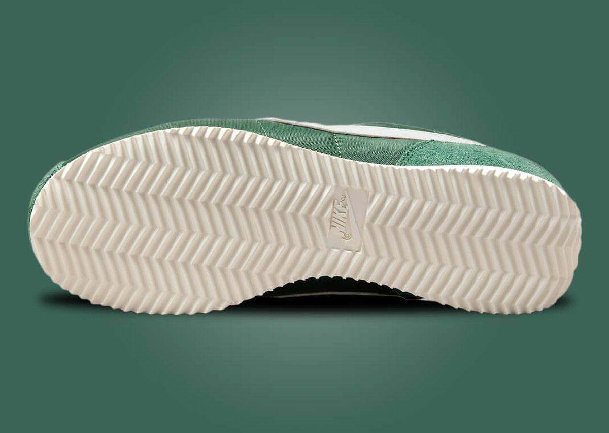 Dark Green Covers The Nike Cortez Fir