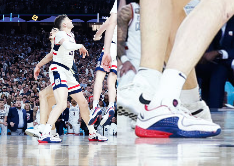 All The Shoes Worn by the UConn Huskies in the Championship Game