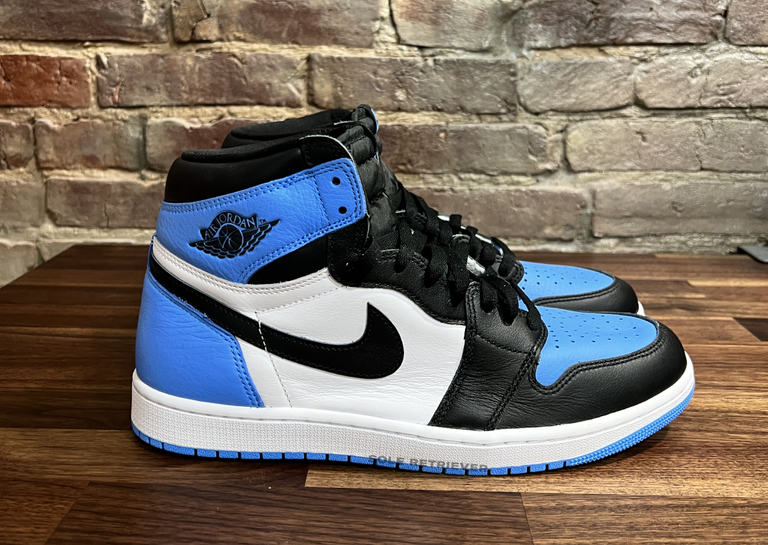 Detailed Look At The Air Jordan 1 High UNC Toe