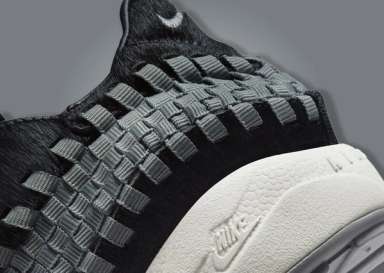 The Nike Air Footscape Woven Black Smoke Grey Releases October 10