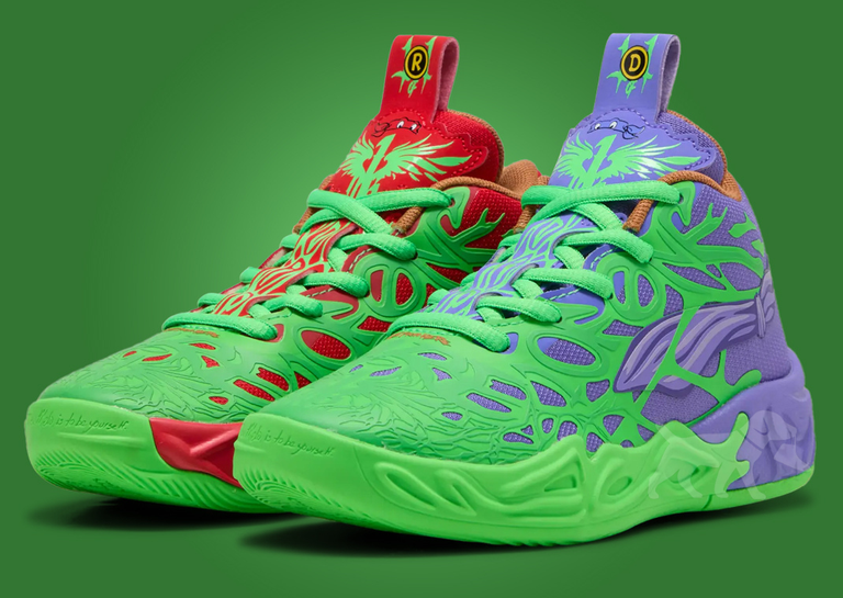 The Teenage Mutant Ninja Turtles Appear on Two Puma MB.04 Colorways