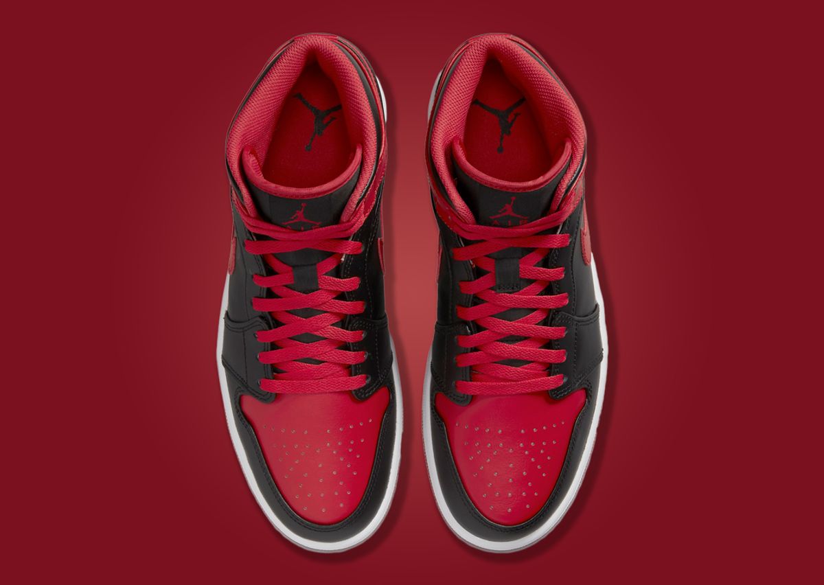 This Air Jordan 1 Mid References The Legendary Bred